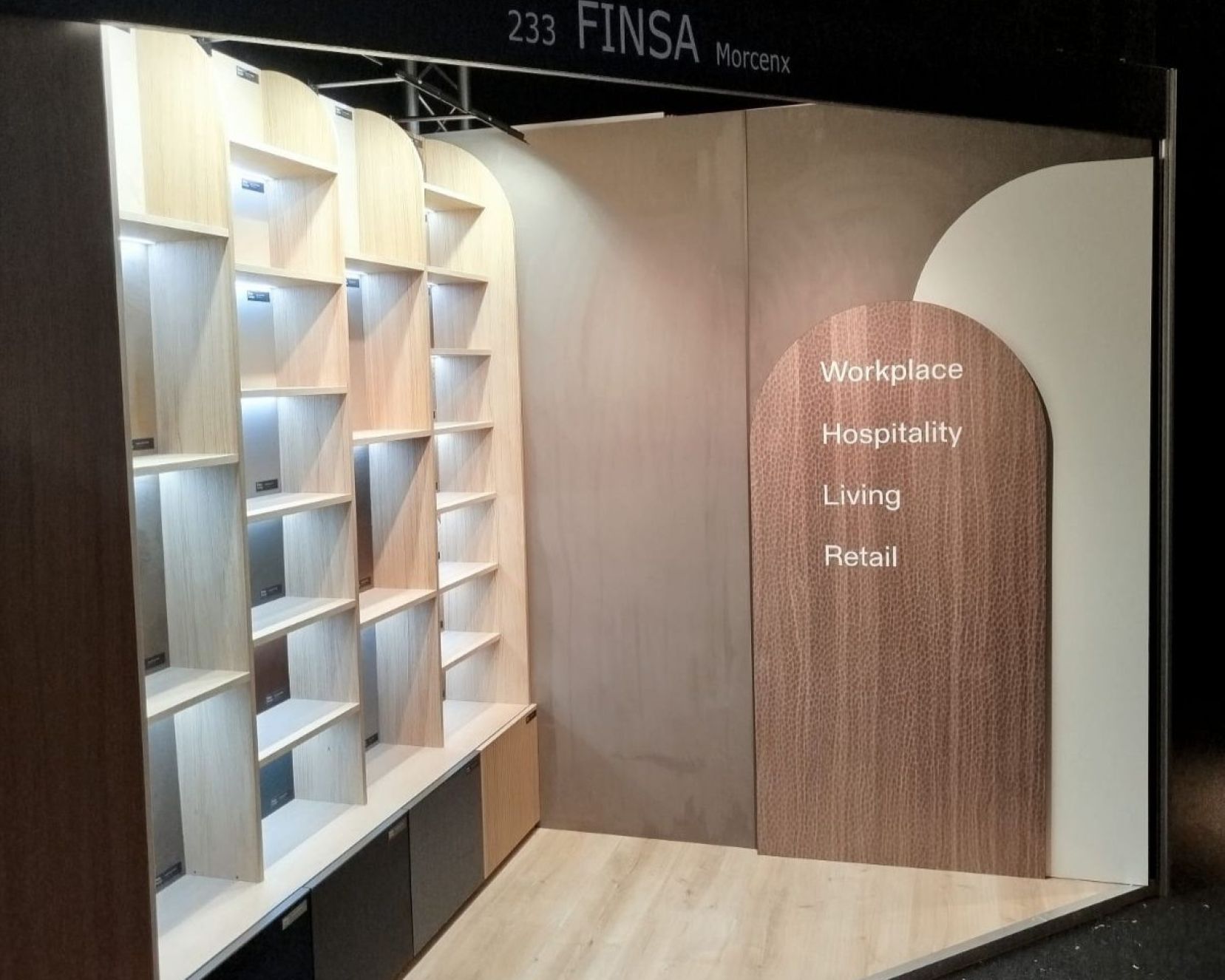 Finsa presenta su gama Fabric y acabados Tex en Architect@Work Lyon | Finsa