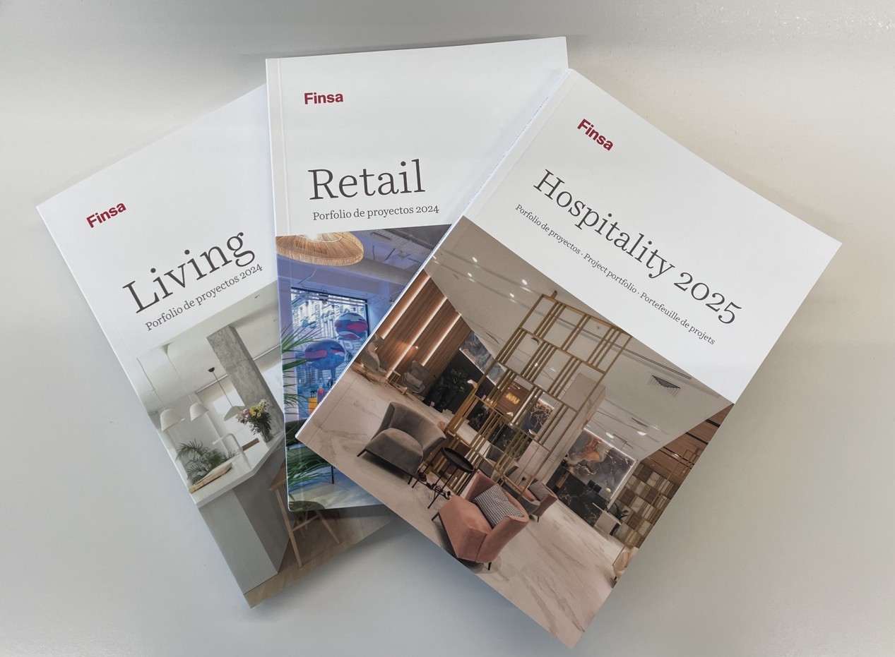 Review the project portfolios with Finsa materials that we launched in ...